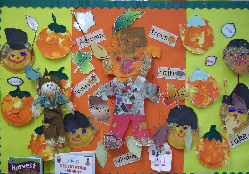 Autumn and harvest classroom display photo - Photo gallery - SparkleBox