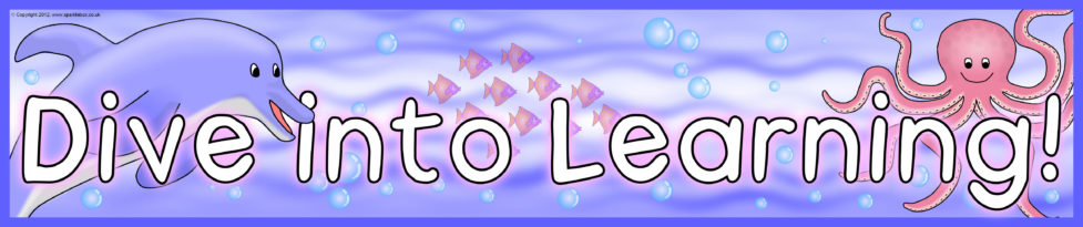 Dive into Learning Display Banner