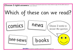 Phase 5 choose 3 right answers mats (SB1028) - SparkleBox