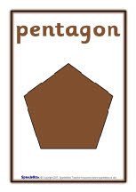 2D shape posters (SB1193) - SparkleBox