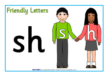 More friendly letter posters (SB1217) - SparkleBox