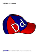 Alphabet on clothes (SB1324) - SparkleBox