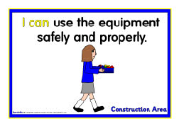 Construction Area 'I can' signs (SB1353) - SparkleBox