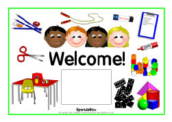 Welcome pack editable covers (SB1375) - SparkleBox