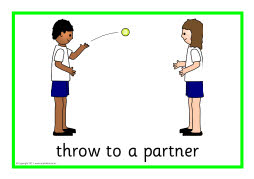 PE games skills picture posters (SB1377) - SparkleBox