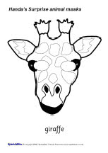 Surprise Handa Sparklebox Animal Masks Handas Printable Resources ...