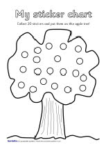 Picture sticker reward charts - 20 (SB1610) - SparkleBox