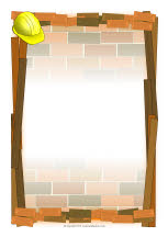 Homes-themed A4 page borders (SB1695) - SparkleBox