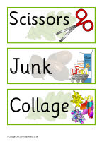 Oak Tree-themed classroom signs and labels pack (SB1803) - SparkleBox