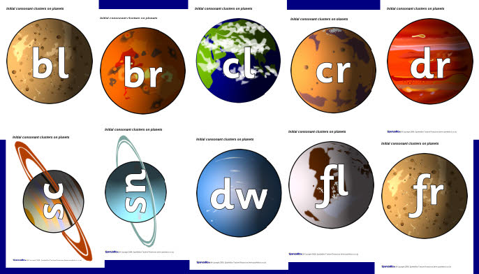 Initial blends on planets (SB1869) - SparkleBox