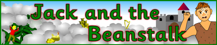 Jack and the Beanstalk display banner (SB1970) - SparkleBox