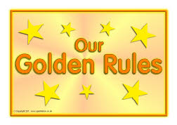 Golden Rules posters (SB1990) - SparkleBox