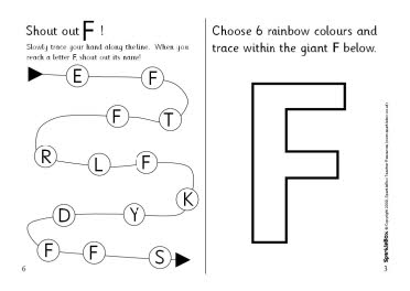SparkleBox | My book about capital 'F' (SB2023)
