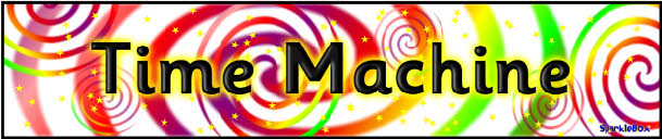 Time Machine role-play banner (SB2111) - SparkleBox