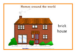 Homes around the world posters (SB2152) - SparkleBox