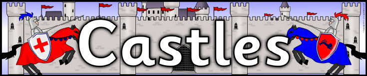 Castles display banner (SB2215) - SparkleBox