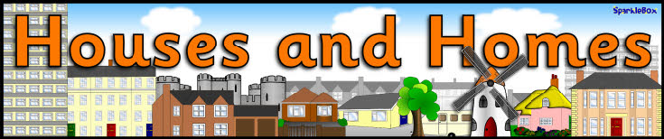 Houses and Homes display banner (SB2242) - SparkleBox