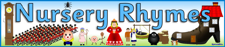 Nursery Rhymes display banner (SB2354) - SparkleBox