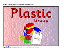 Materials-themed group signs - A4 (SB2377) - SparkleBox