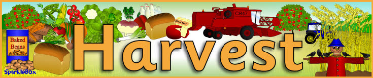 Harvest display banner (SB2523) - SparkleBox