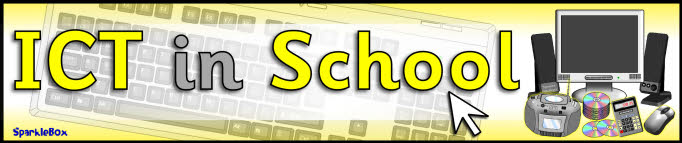 ICT in School display banner (SB2521) - SparkleBox