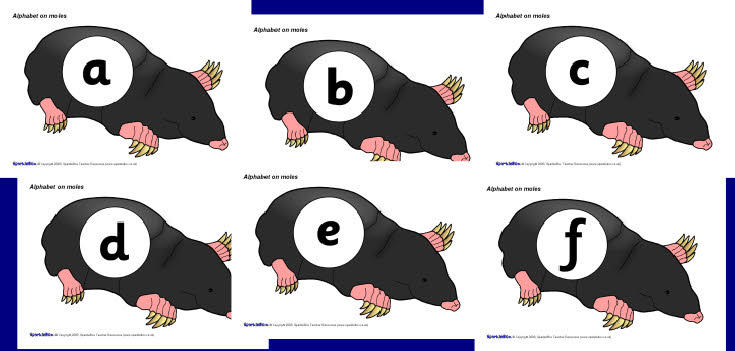 Baby Sign Language Printable Mole