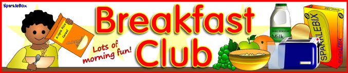 Breakfast Club banner (SB2616) - SparkleBox