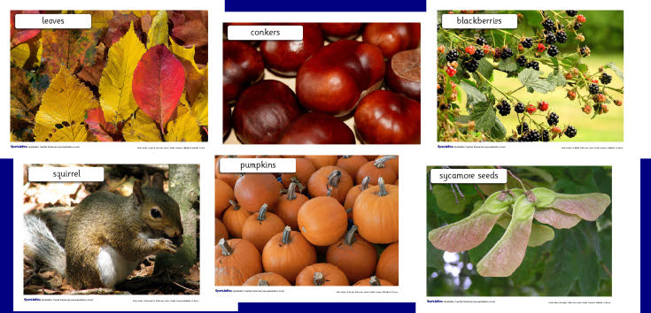 Autumn photo set (SB2823) - SparkleBox