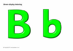 Green display lettering (SB3028) - SparkleBox