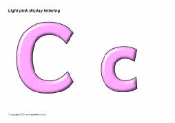 Light pink display lettering (SB3079) - SparkleBox