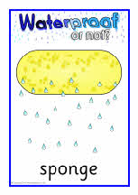 Waterproof or not? posters (SB3152) - SparkleBox