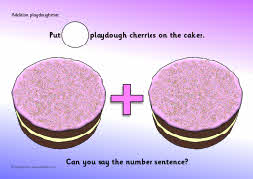 Addition playdough mats (SB3163) - SparkleBox