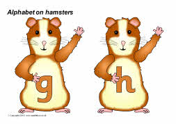 Alphabet on hamsters (SB3195) - SparkleBox