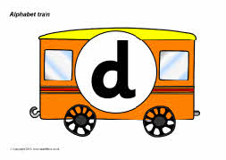 Alphabet train (SB3218) - SparkleBox