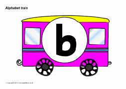 Alphabet train (SB3218) - SparkleBox