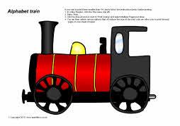 Alphabet train (SB3218) - SparkleBox