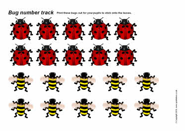 Bug number track (SB3212) - SparkleBox