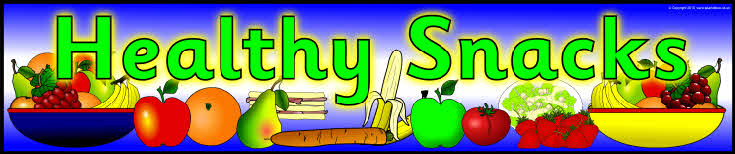 Healthy snack display banners (SB3231) - SparkleBox