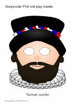 Gunpowder Plot role-play masks (SB3237) - SparkleBox