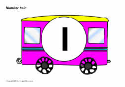 Number train 0-50 (SB3273) - SparkleBox