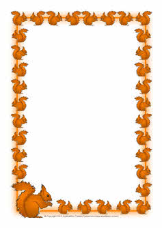 Autumn-themed A4 page borders (SB3297) - SparkleBox