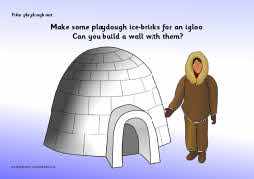 Polar playdough mats (SB3322) - SparkleBox