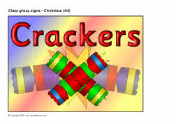 Christmas-themed group signs - A4 (SB3359) - SparkleBox