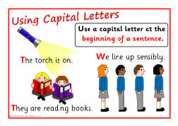 Using capital letters posters (SB3413) - SparkleBox