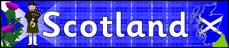 Scotland display banner (SB3627) - SparkleBox