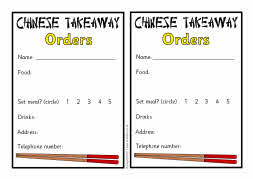 Chinese Takeaway role-play pack (SB3727) - SparkleBox