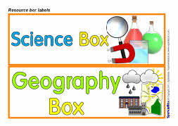 Subject resource box labels (SB3986) - SparkleBox