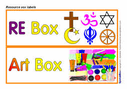 Subject resource box labels (SB3986) - SparkleBox