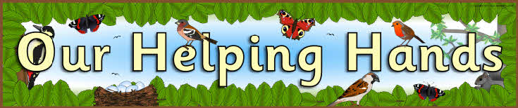 Our Helping Hands display banners (SB4020) - SparkleBox