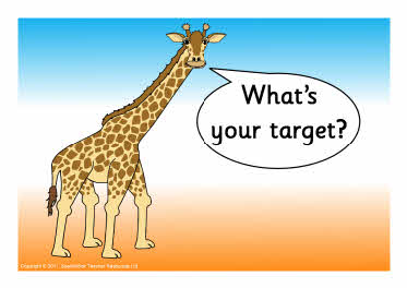 Giraffe targets (SB4022) - SparkleBox
